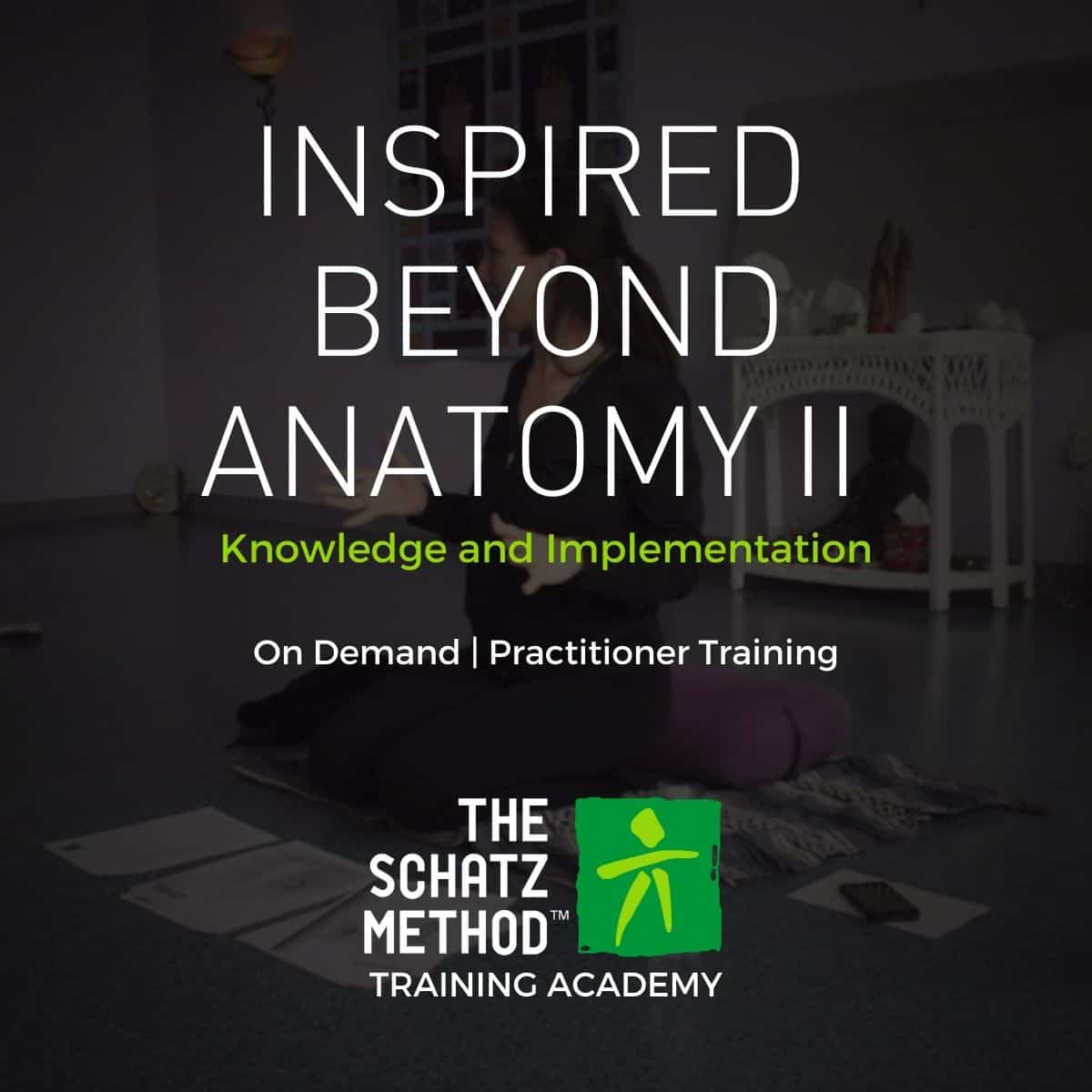 Inspired Beyond Anatomy, Level 2 - The Schatz Method Training Academy